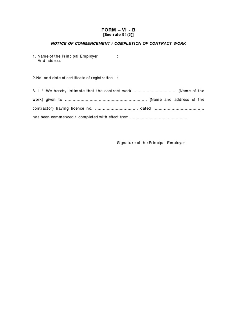 Clra Form-Vi B | PDF