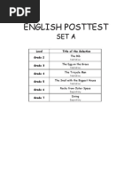 Grade 6 Group Screening Test Answers | PDF