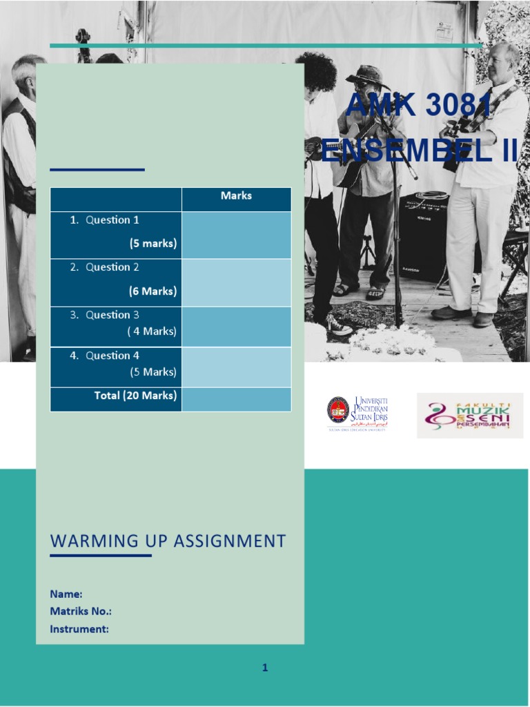 Warm Up Assignment (1) | PDF