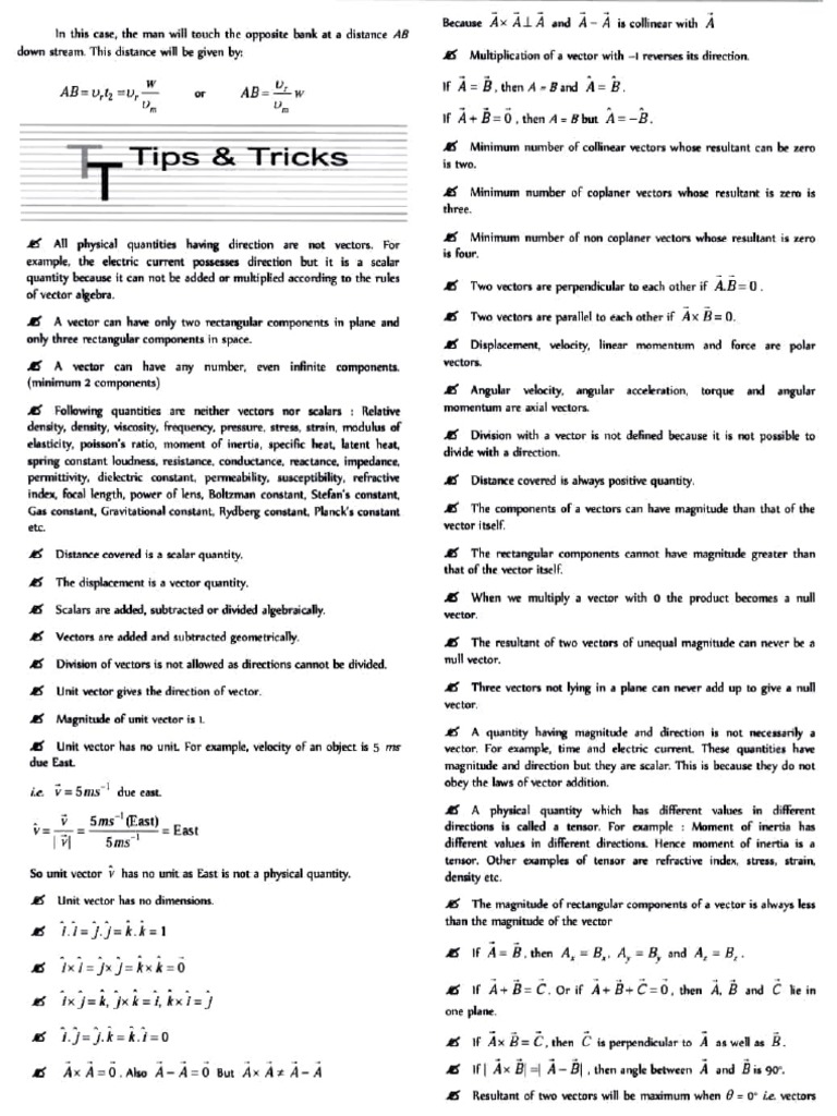 Vectors Concepts Explained Properties Operations Components Pdf Euclidean Vector