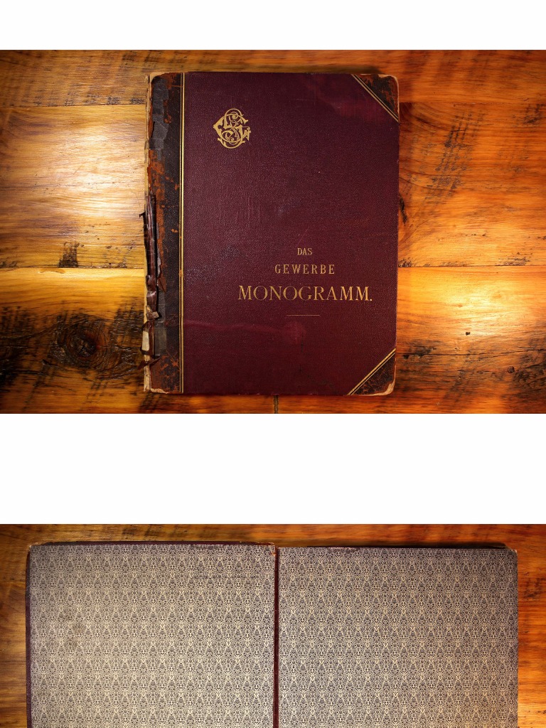 Das Gwerbe Monogramm - Martin Gerlach - 1881 | PDF