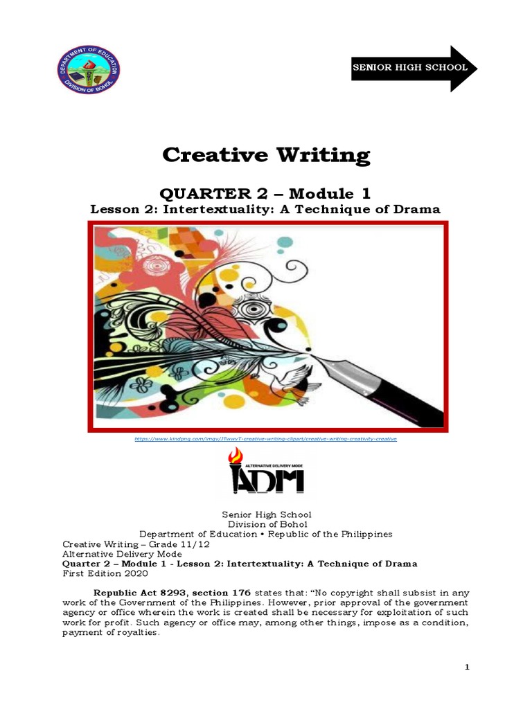 SHS CW Q2 Module1 WK2 | PDF | Intertextuality | Beowulf SHS CW Q2 Module1 WK2 | PDF | Intertextuality | Beowulf