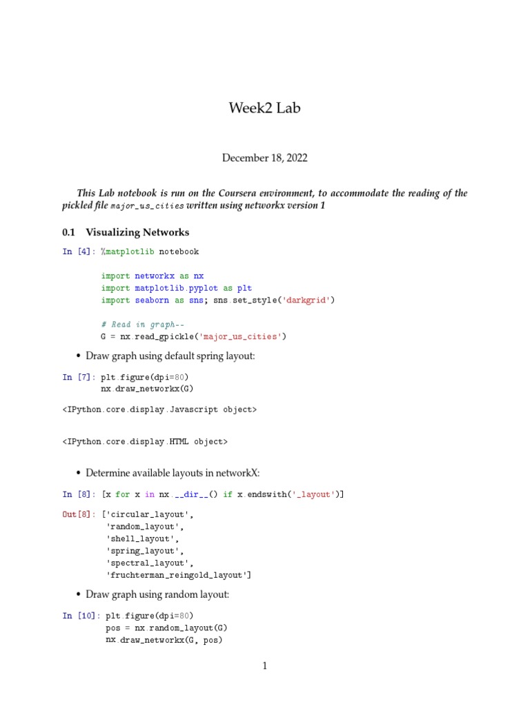 Week2 Lab and Assessment | PDF | Combinatorics | Discrete Mathematics Week2 Lab and Assessment | PDF | Combinatorics | Discrete Mathematics