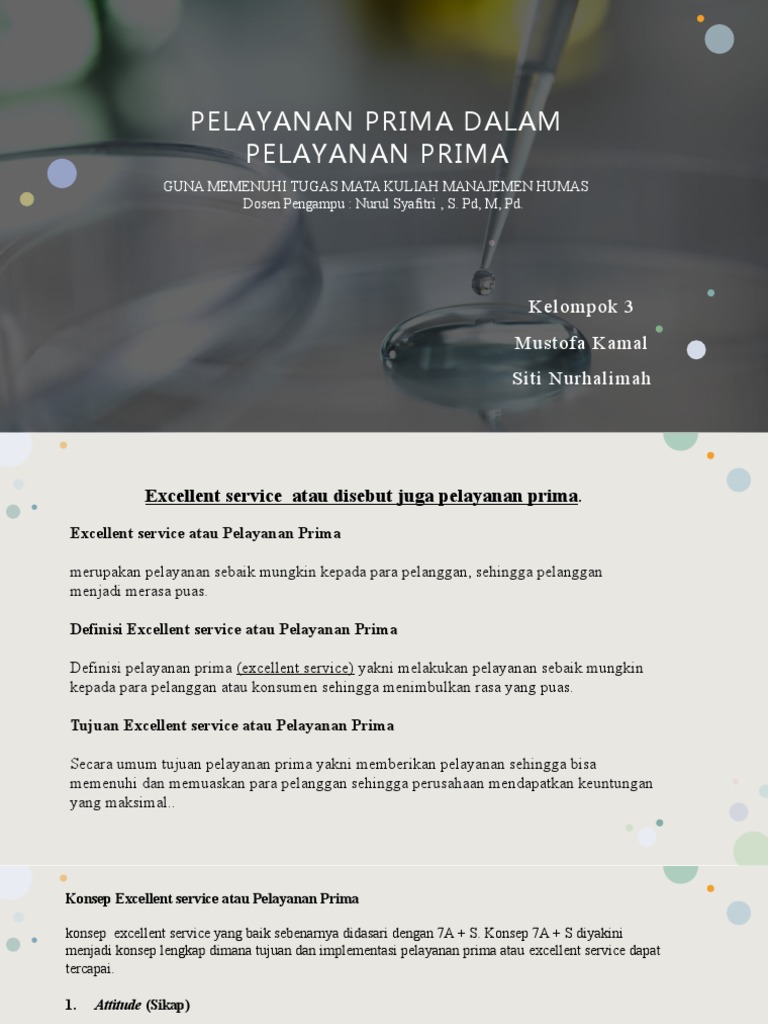 Strategi Pelayanan Prima untuk Kepuasan Pelanggan | PDF | Bisnis