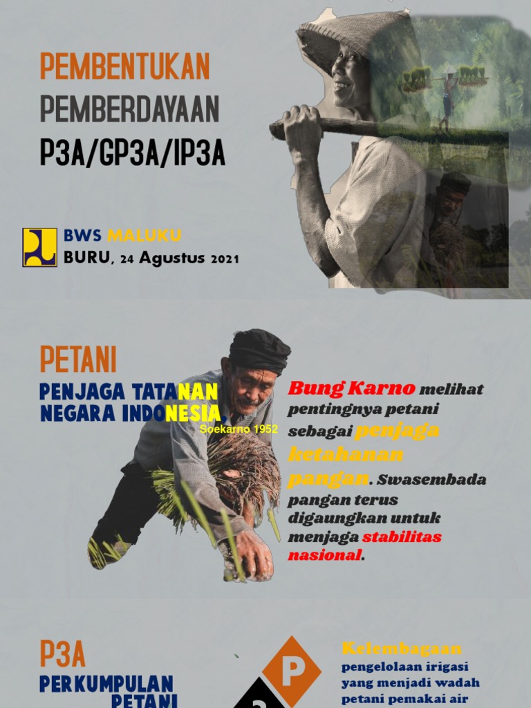 Pembentukan& Pemberdayaan P3a | PDF