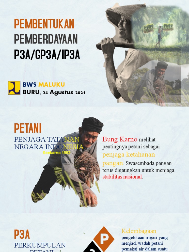 Pembentukan& Pemberdayaan P3a | PDF
