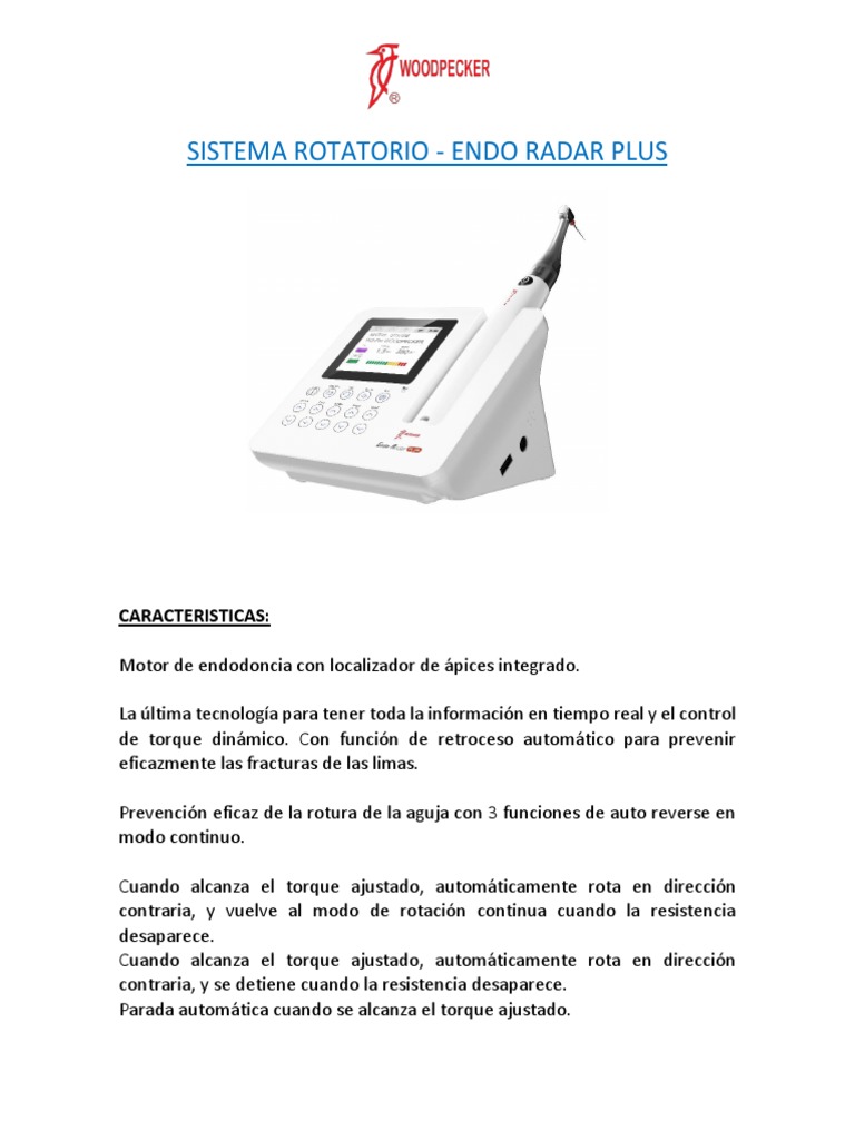 Endo Radar Plus | PDF