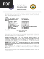 Resolution 2020-01 - TANOD AND LUPON | PDF | Local Government | Philippines