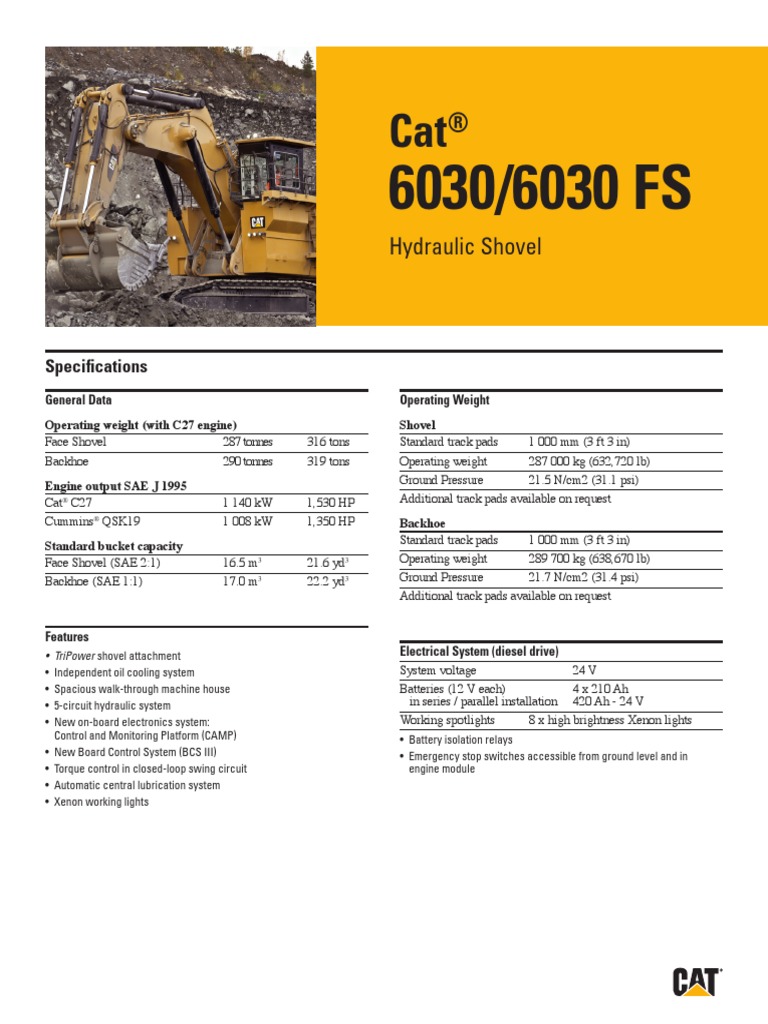 6030 Datasheet | PDF | Horsepower | Engines