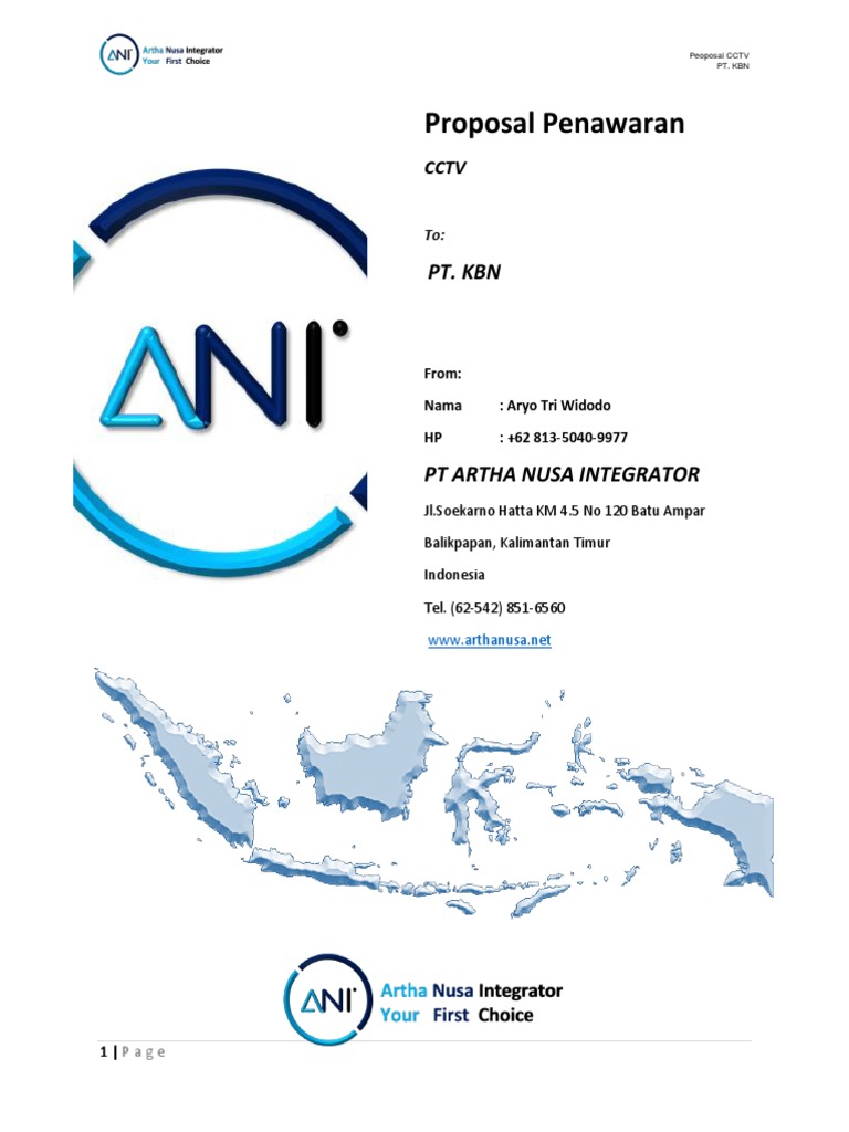 1.22 Proposal Penawaran CCTV Rev 1.5 | PDF