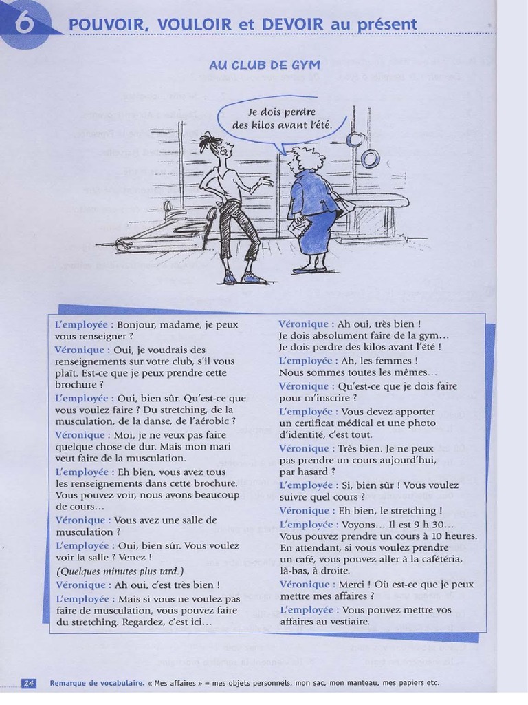 Pouvoir, Devoir, Vouloir | PDF