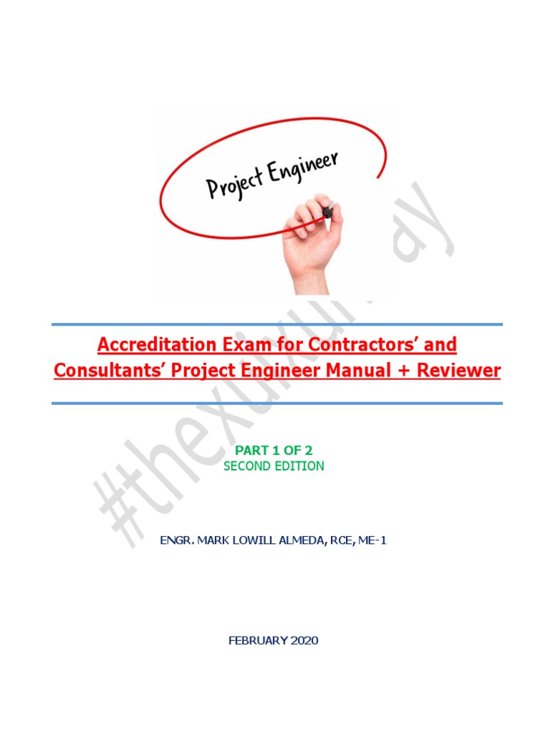 PE Manual 2nd Edition Cover Pages | PDF | Levee | Road