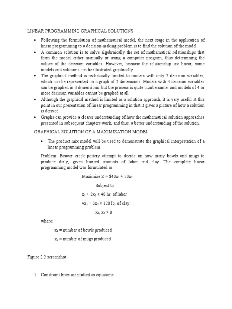 Man Sci-Minimization Model Example | PDF | Linear Programming | Fertilizer