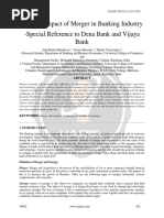 Canara-Syndicate Bank Merger Overview | PDF | Mergers And Acquisitions ...
