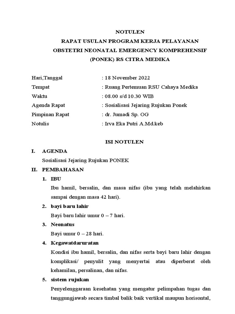 NOTULEN | PDF