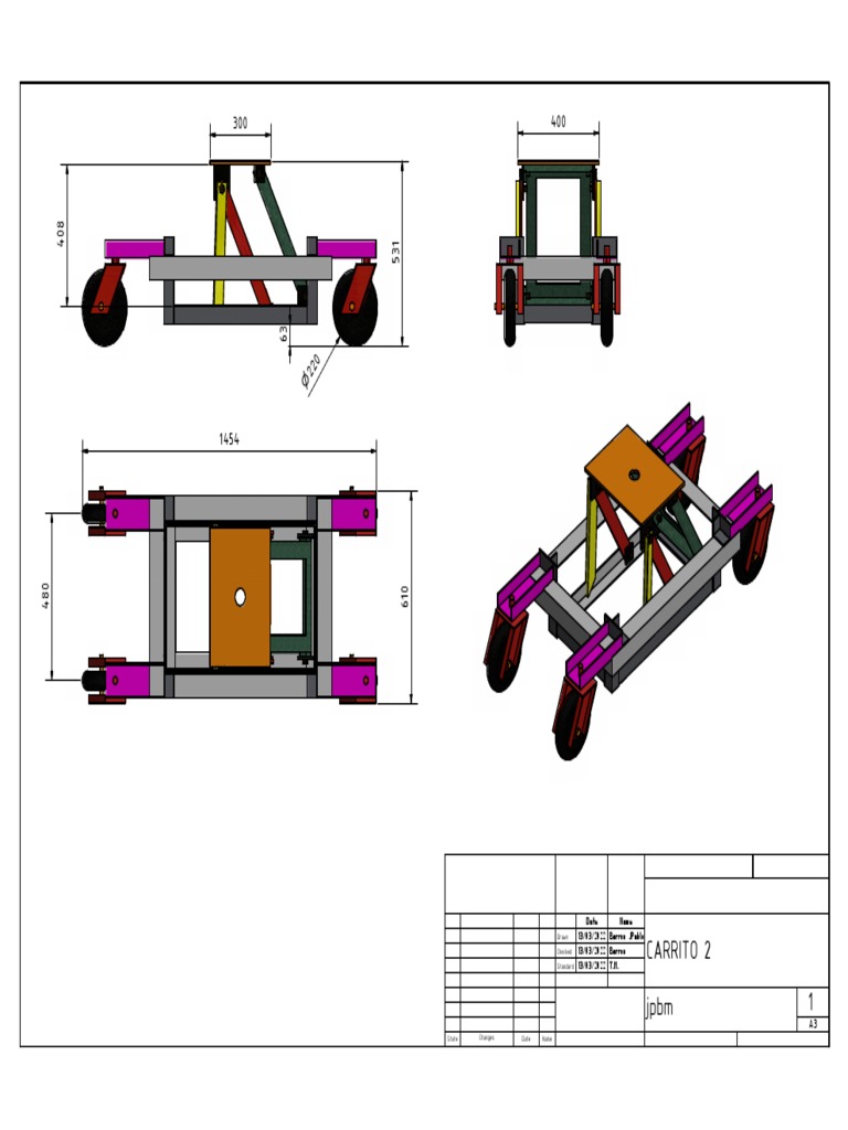 Planos Carrito 1 | PDF