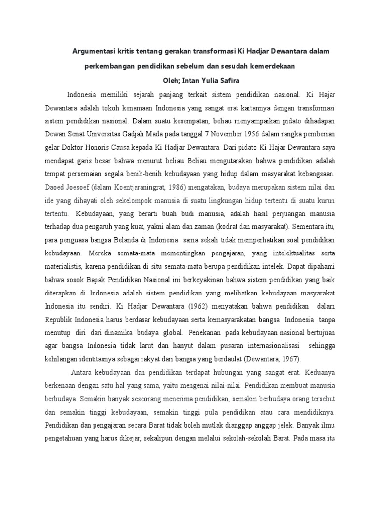 Argumentasi Kritis | PDF