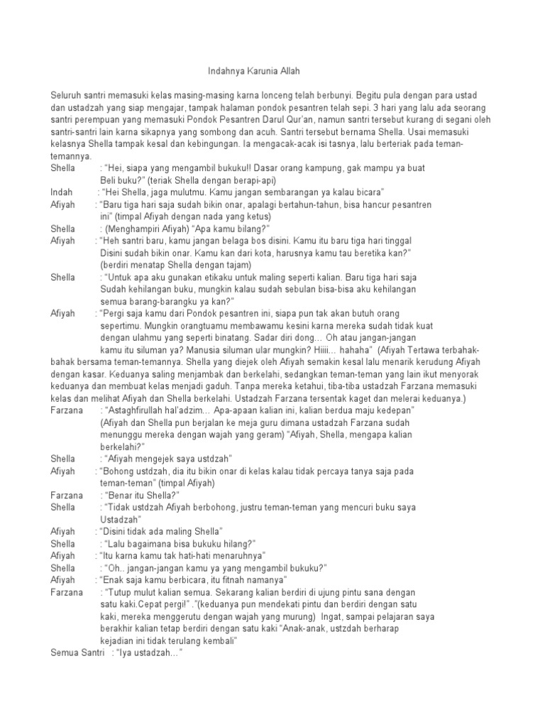 Indahnya Karunia Allah | PDF