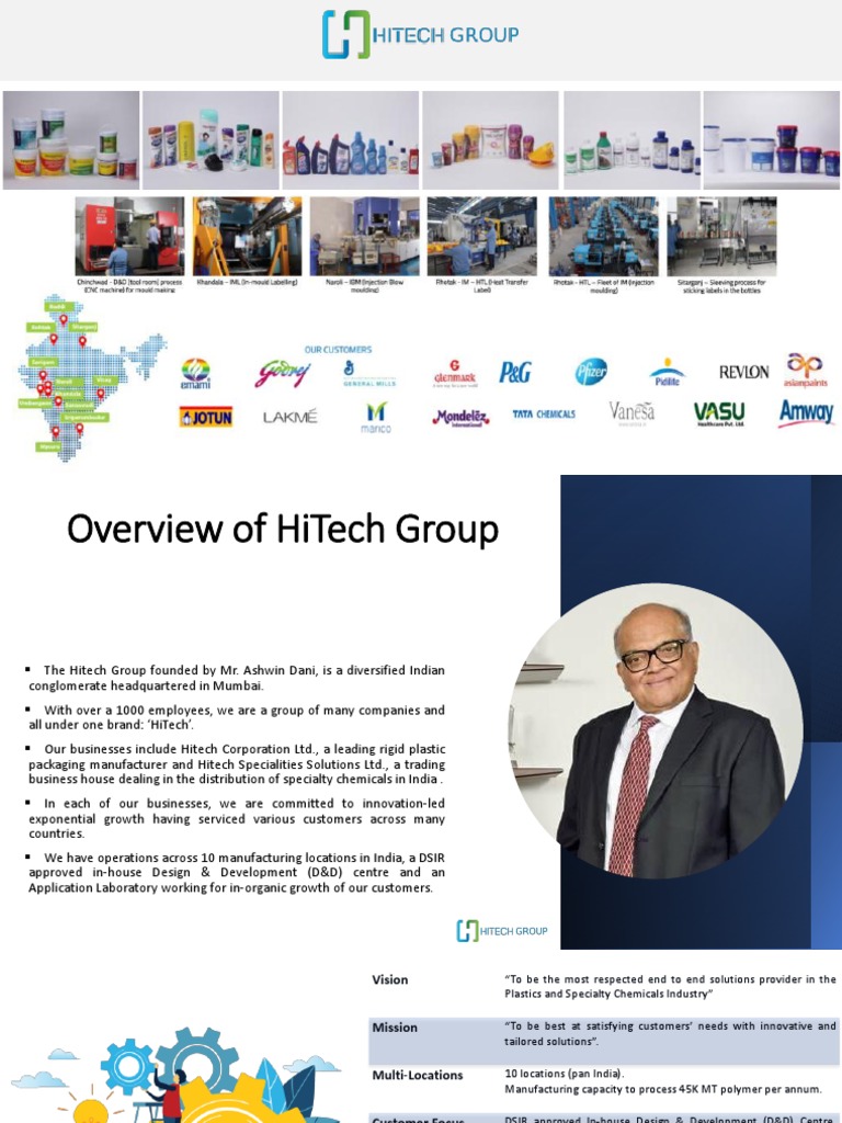 An Overview of the Diversified Business Operations and Sustainability Initiatives of the HiTech ...