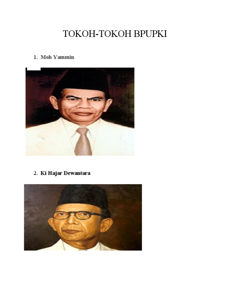 Tokoh BPUPKI | PDF