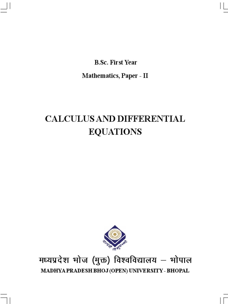BSC 1 Math 2 | PDF | Calculus | Equations