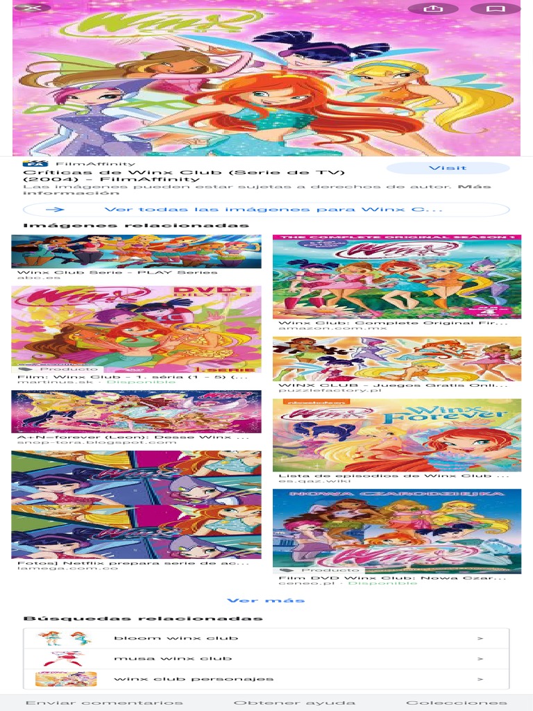 Winx Club - Buscar Con Google | PDF