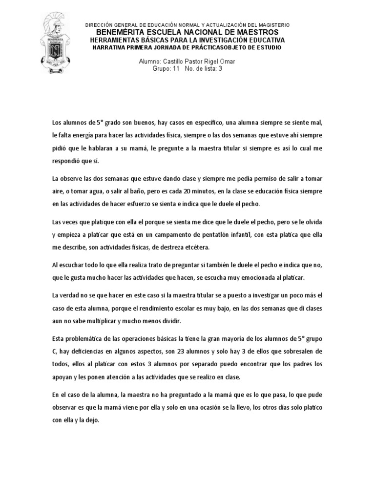 02.primera Jornada Narrativa Problematica | PDF