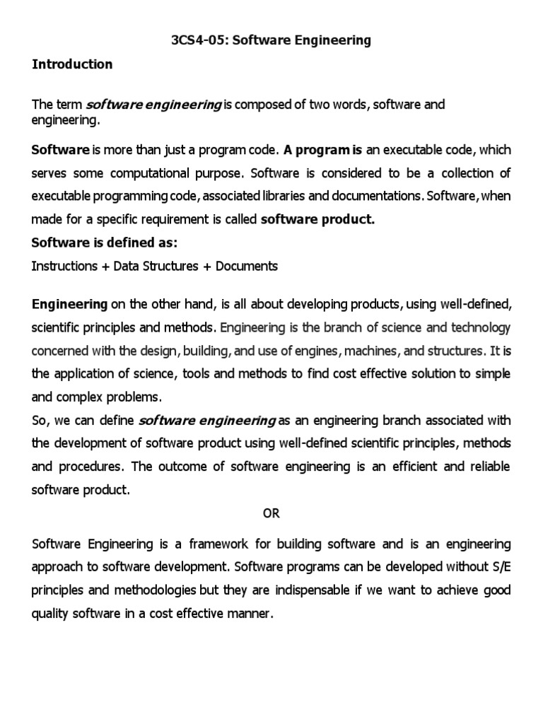 Unit-1 - Software Process Model | Download Free PDF | Software Development Process | Software ...