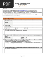 CFLI 2025-2026 Funding Application Guide | PDF