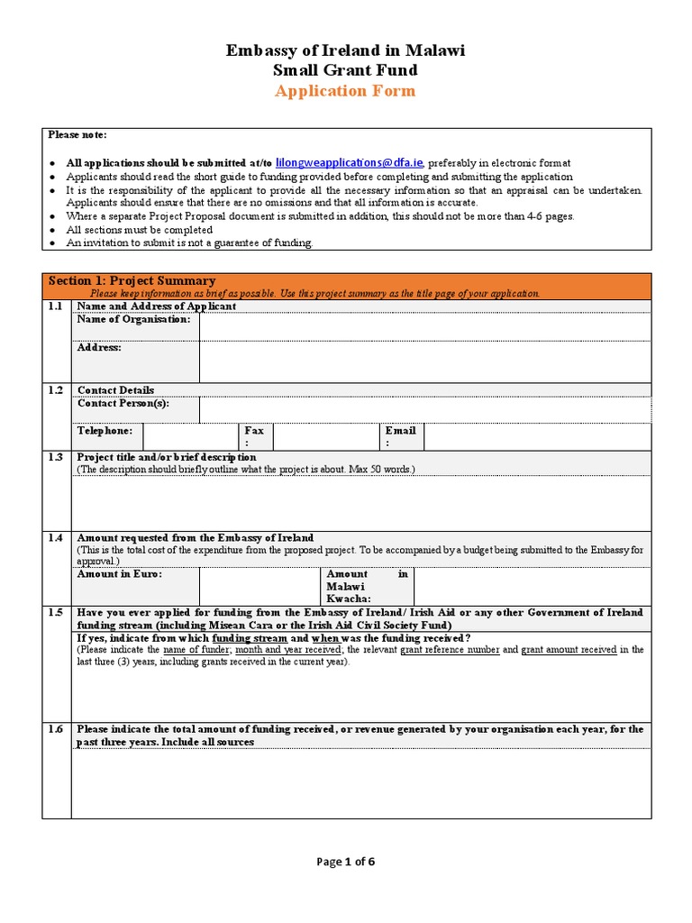 Application Form | PDF | Taxes | Audit