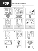 Year 2 English Vocabulary List | PDF