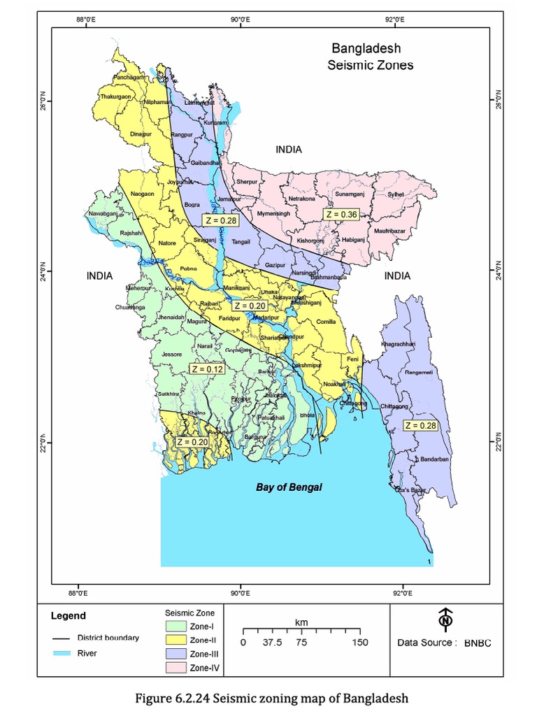 Seismic Map Bangladesh BNBC 2020 | PDF Seismic Map Bangladesh BNBC 2020 | PDF