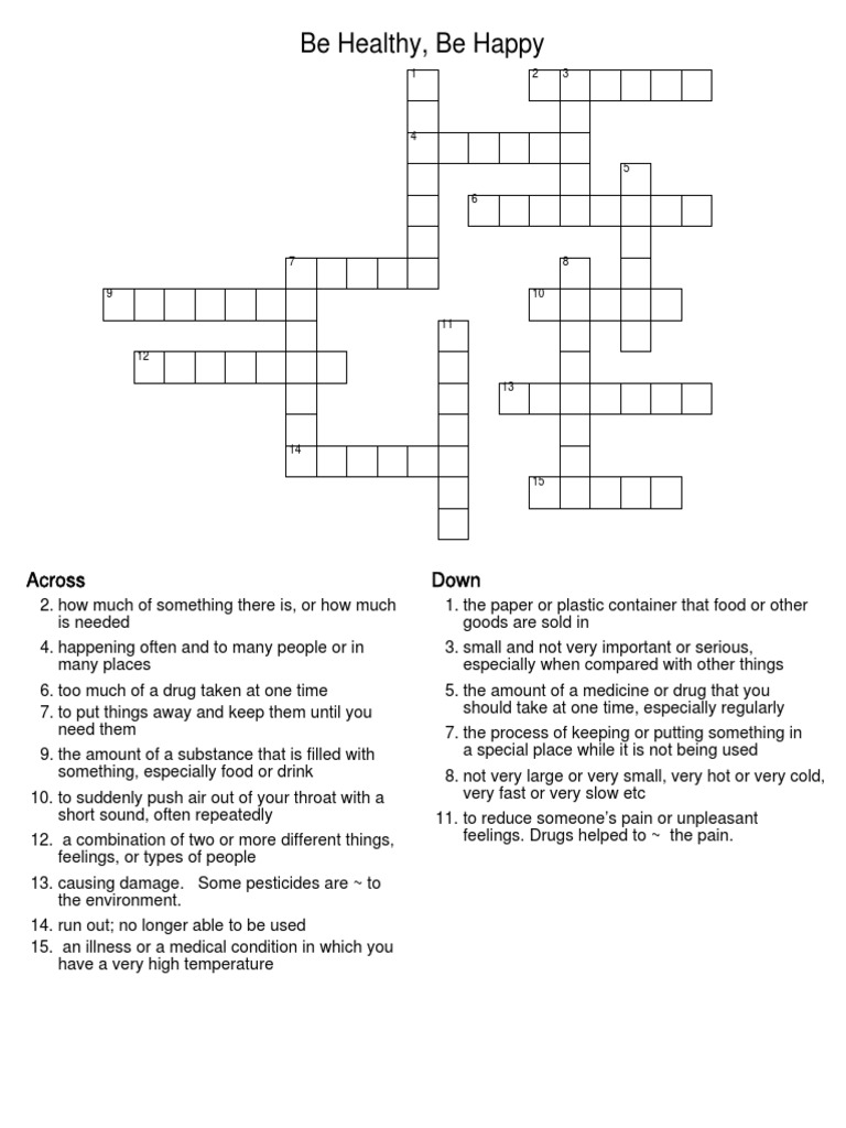 Be Healthy, Be Happy | PDF