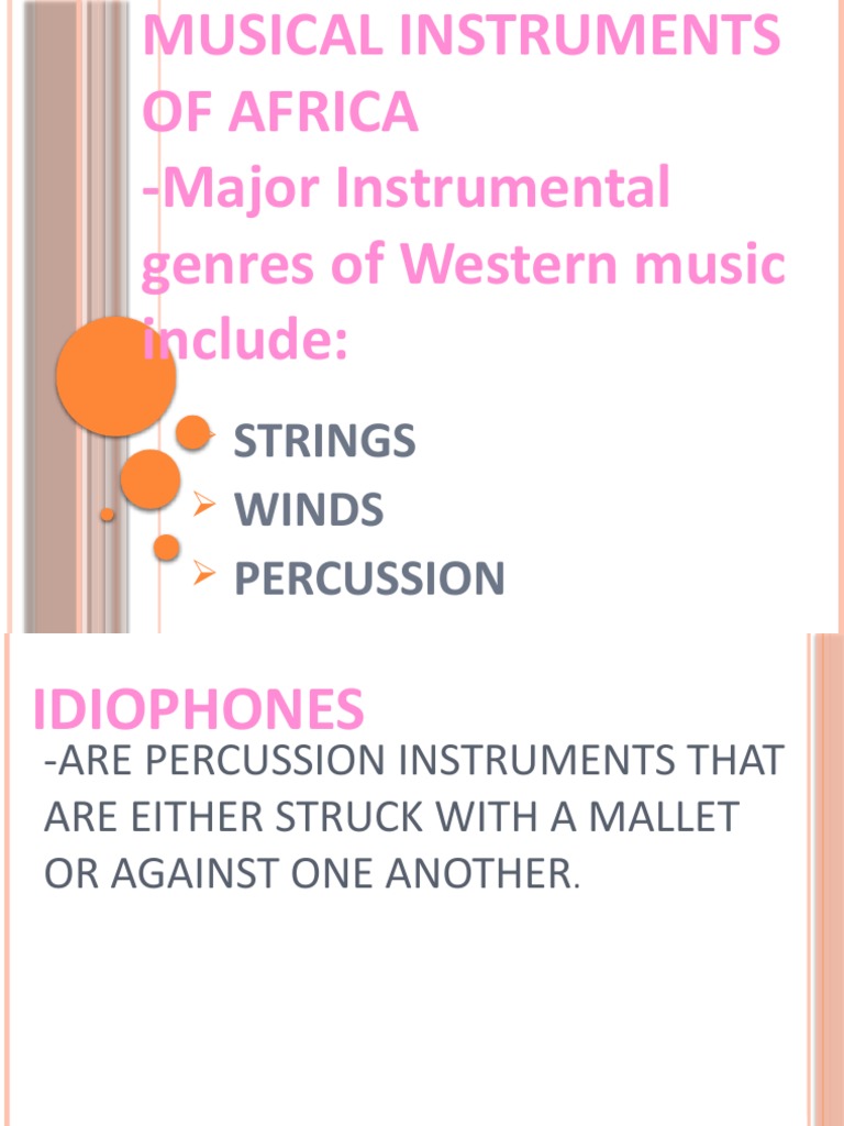 Musical Instruments of Africa | PDF