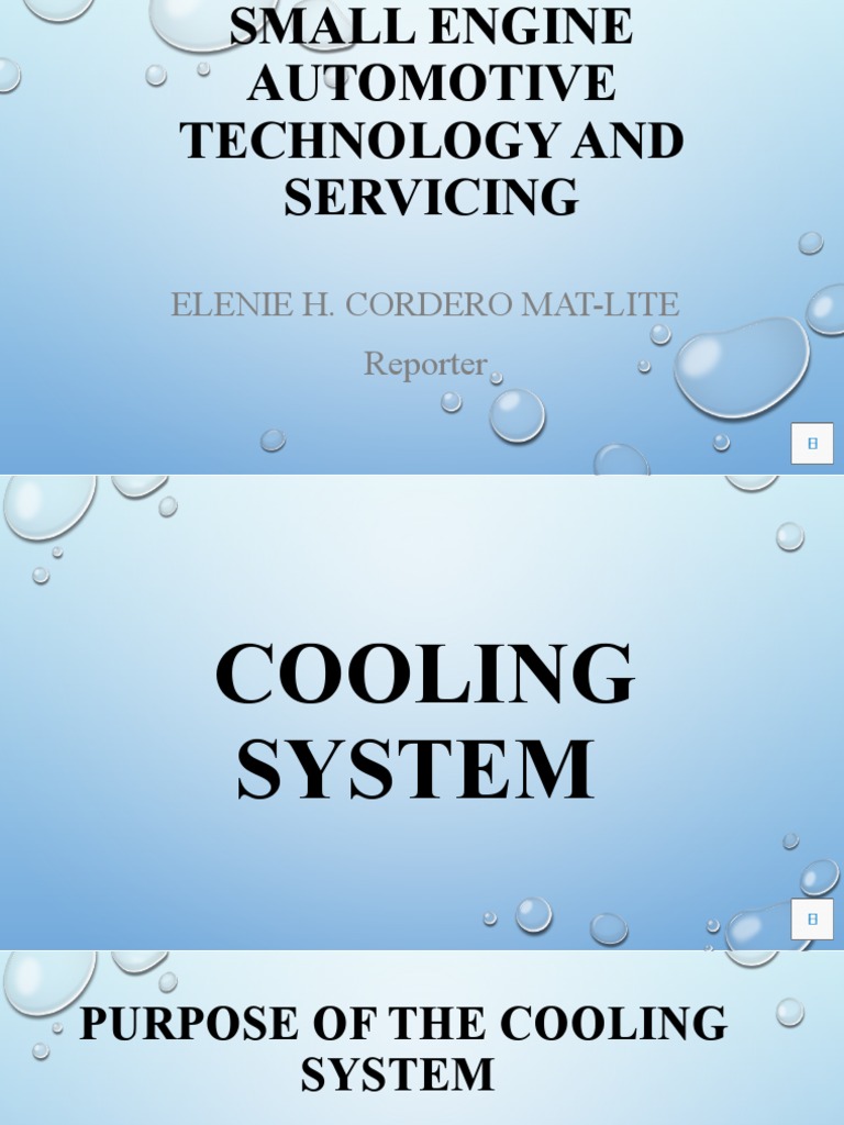Cooling System | PDF | Radiator | Building Engineering