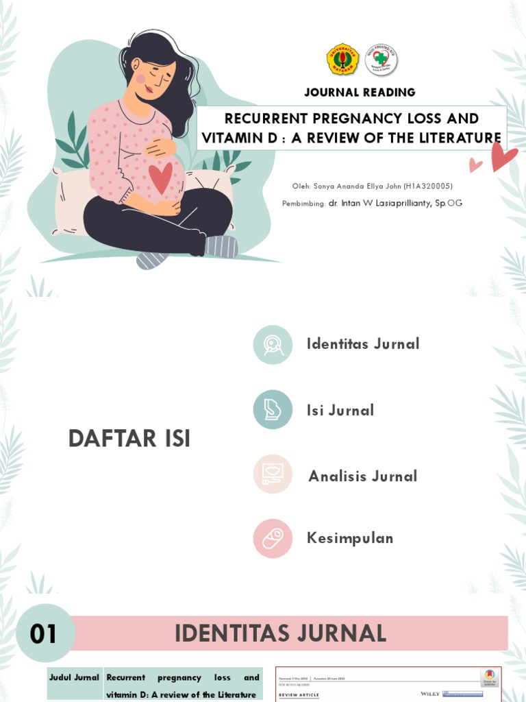 PPT Journal Reading - Sonya Ananda Ellya John (H1A320005) | PDF