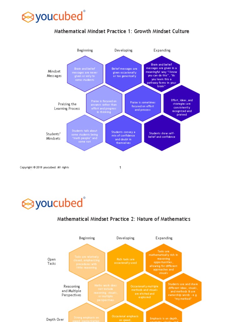 Mindset Mathematics Teaching Guide FINAL 1 | PDF | Educational ...