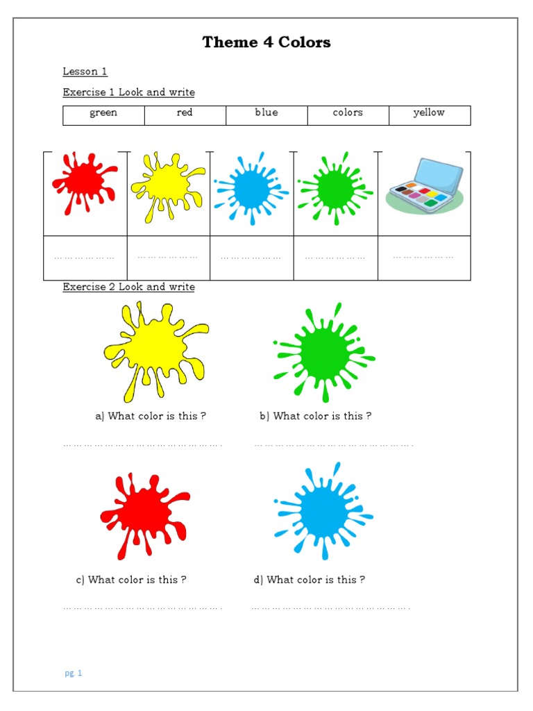 SMART START 3 Theme 4 Colors | PDF | Color