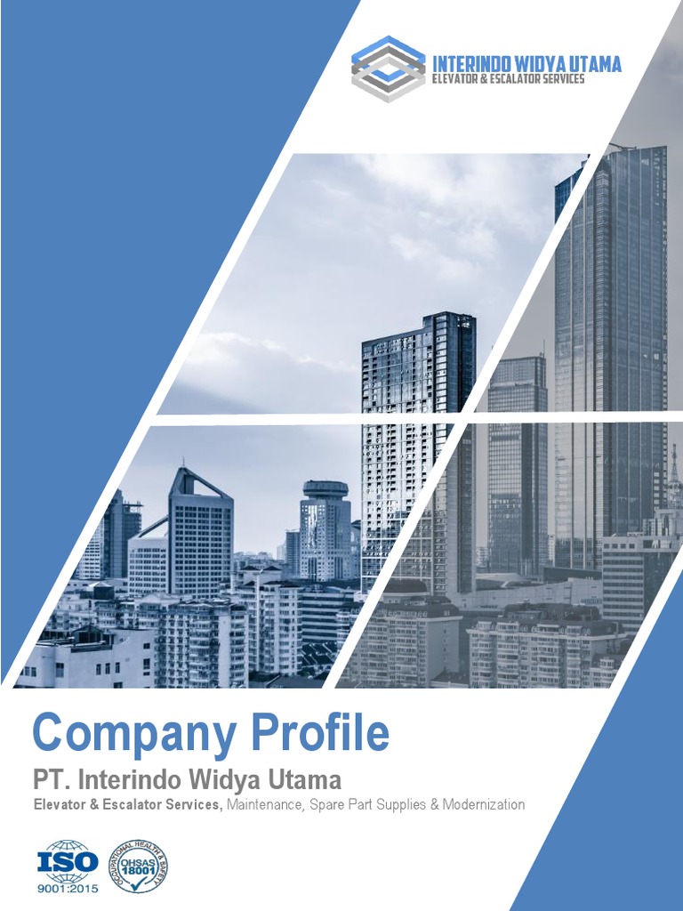 Company Profile PT. Interindo Widya Utama | PDF | Elevator | Escalator