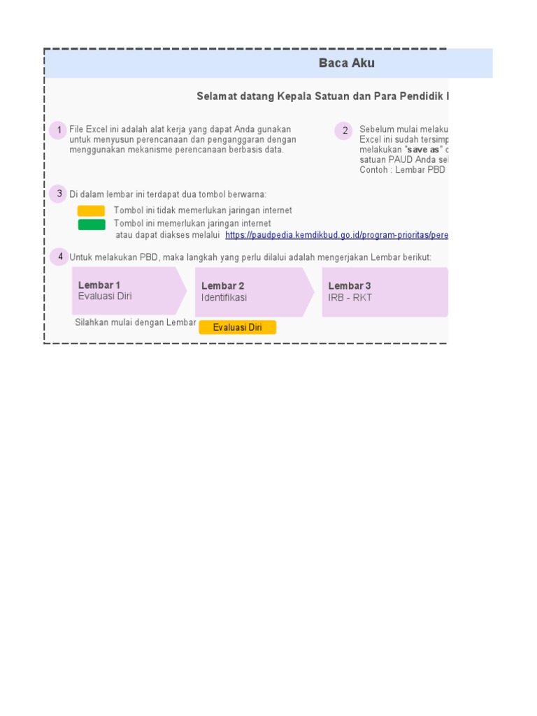 Lembar PBD PAUD - 2022 | PDF