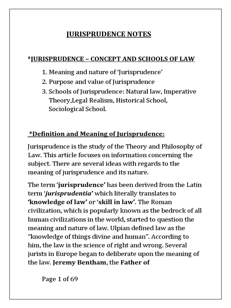 Jurisprudence | PDF | Jurisprudence | Concurrent Estate