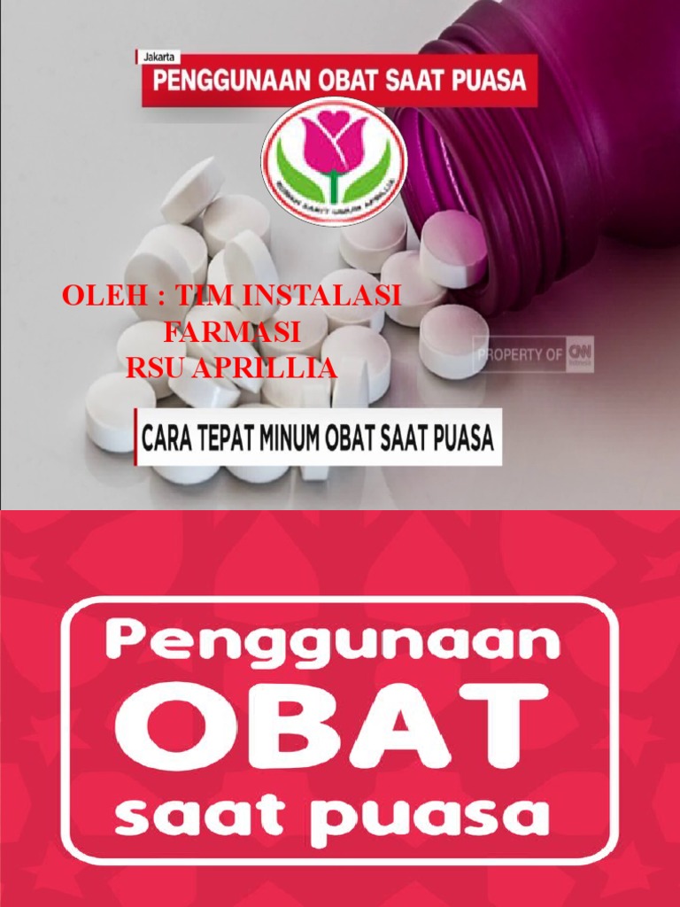 Minum Obat Saat Puasa | PDF