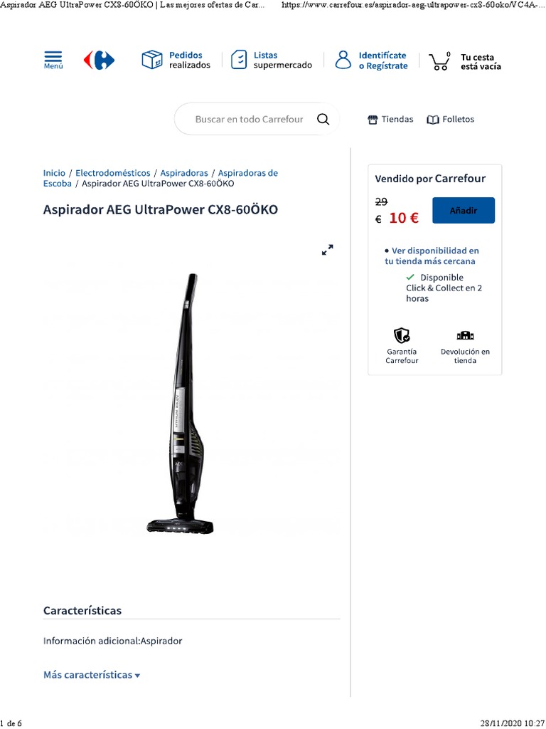 Aspiradora AEG | PDF