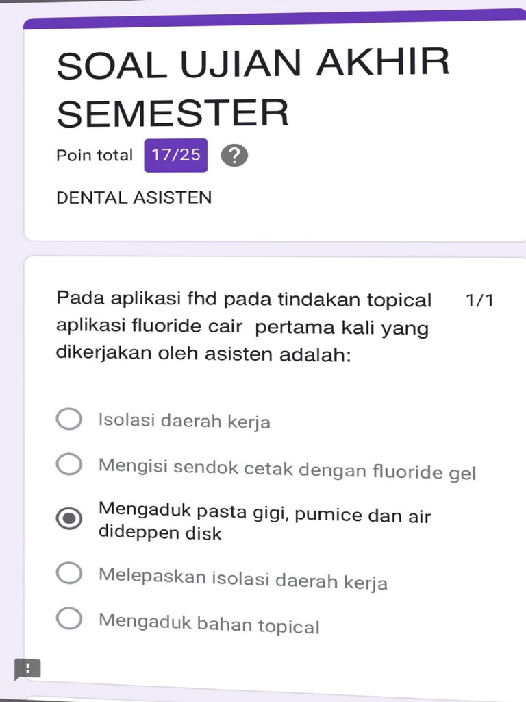 Rahma Styani (Nilai Ujian DA) | PDF