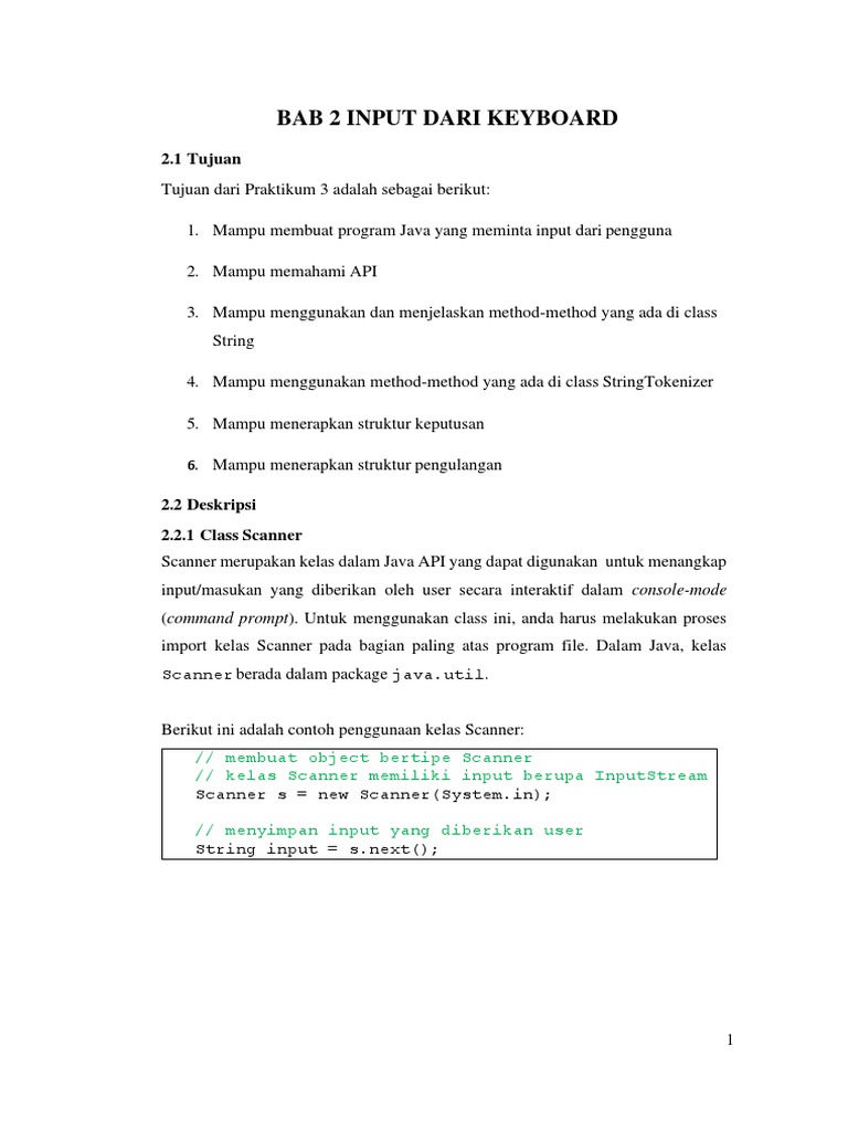 PBO Praktikum 2 REV | PDF