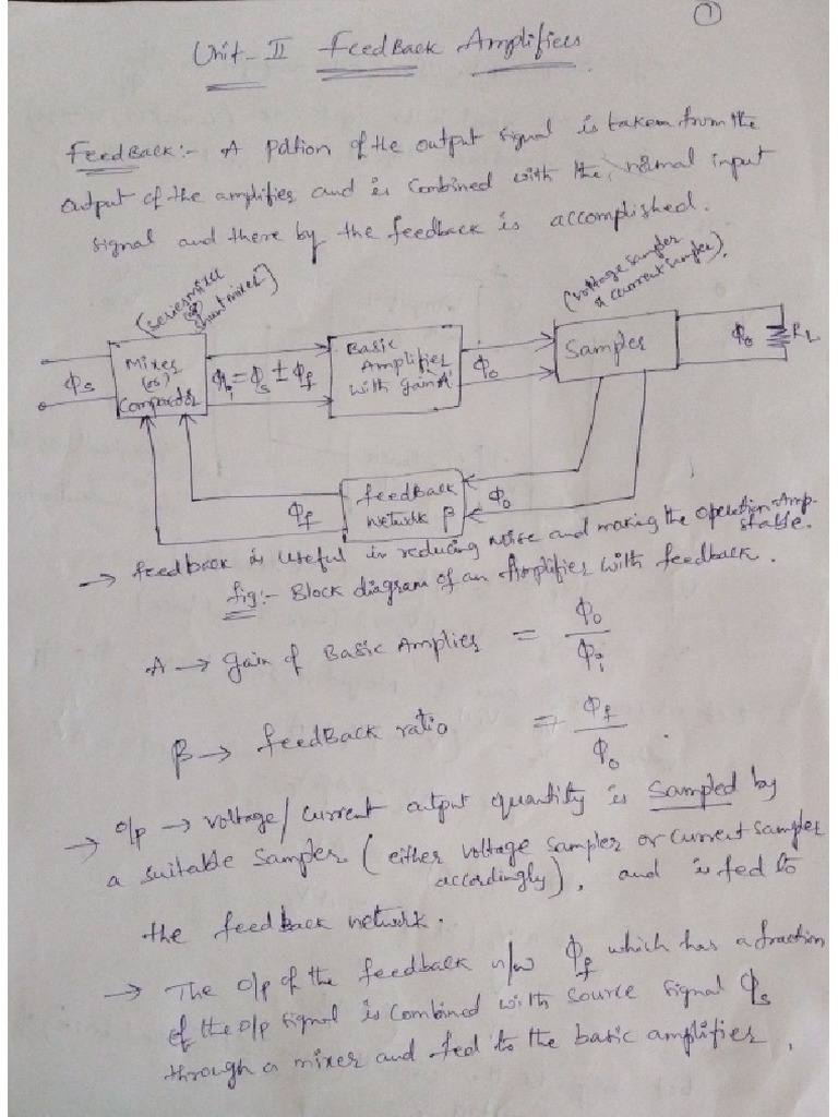 Eca Unit 2 Handwritten Notes Pdf