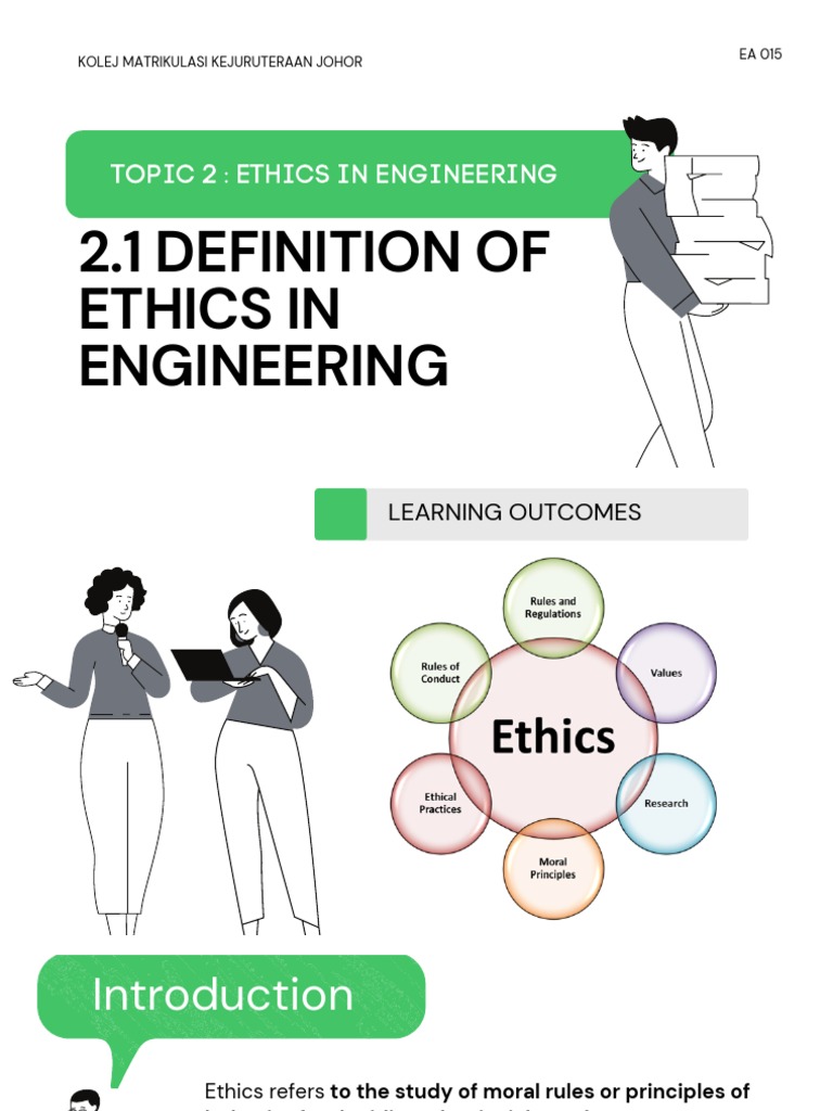 2.1 Definition of Ethics in Engineering | PDF | Engineer | Morality