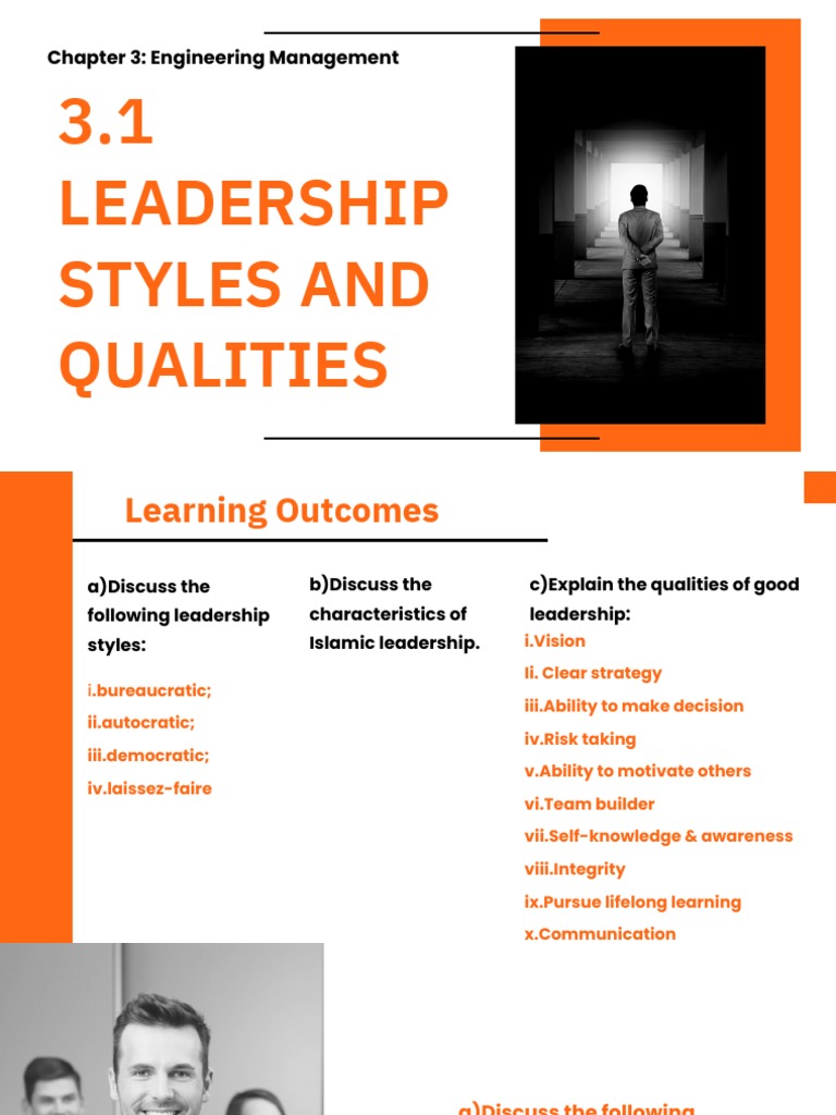Leadership Styles and Qualities Explained | PDF | Leadership ...
