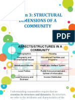Lesson 4 Typologies of Community | PDF | Community | Rural Area