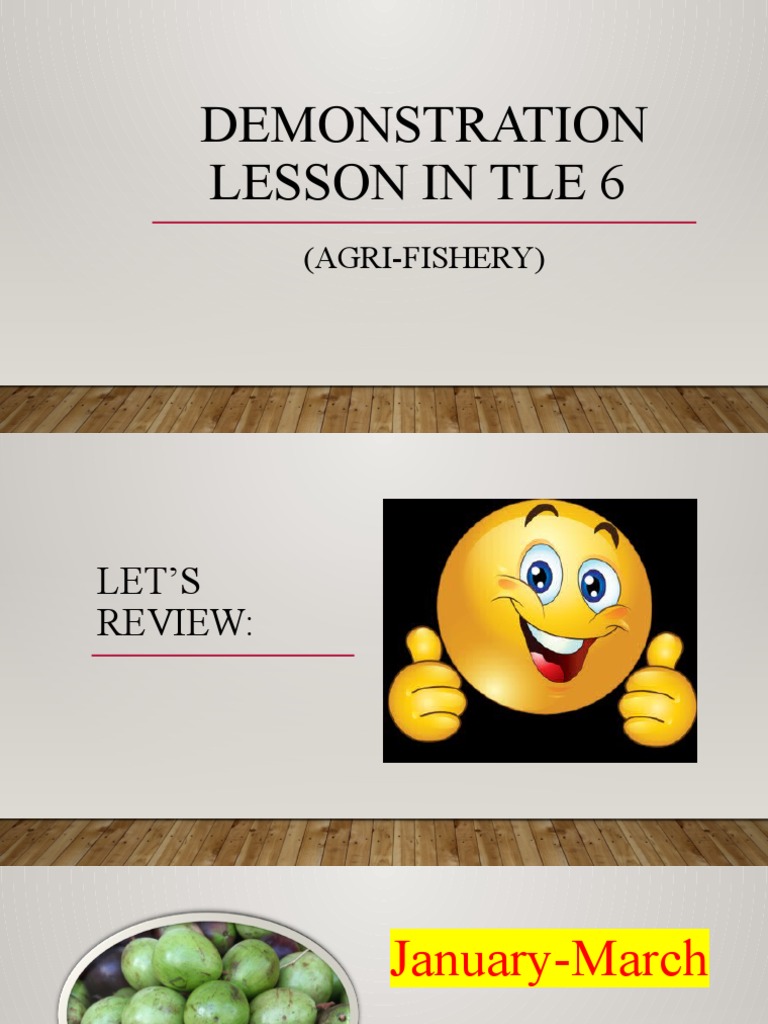 Demonstration Lesson in Tle 6 | PDF | Meat | Cattle